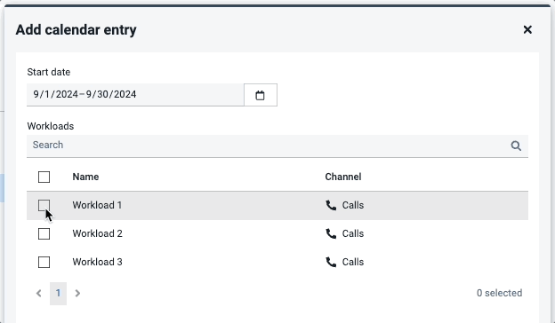 Assign Events To Multiple Workloads At The Same Time